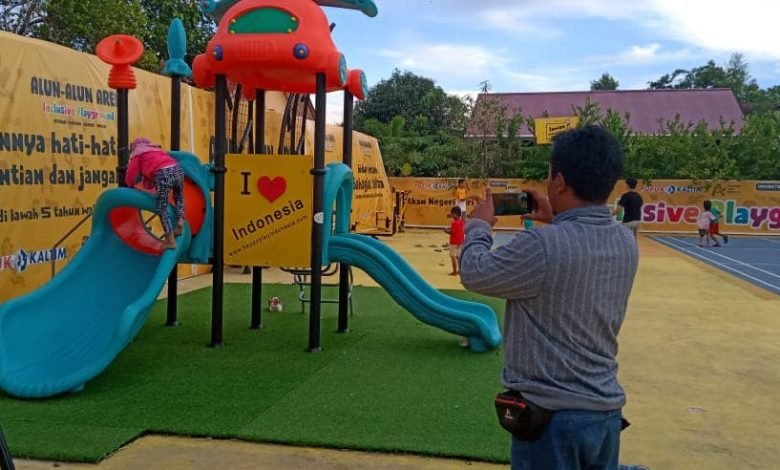 Taman Bermain Kelurahan Api-Api Ruang Keceriaan di Impitan Kota