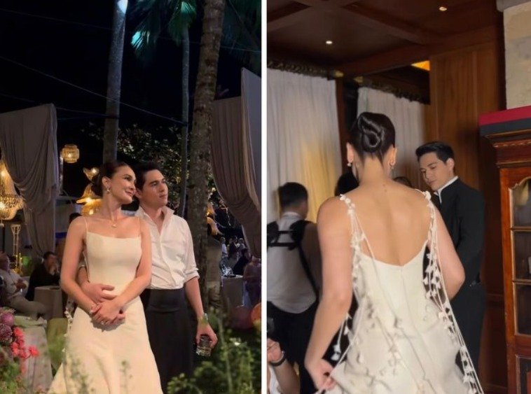 Penampilan Elegan Luna Maya di Resepsi Pernikahan dengan Maxime ...